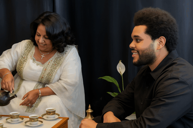 The Weeknd and His Mother Bring Ethiopian Coffee Culture to the World ...